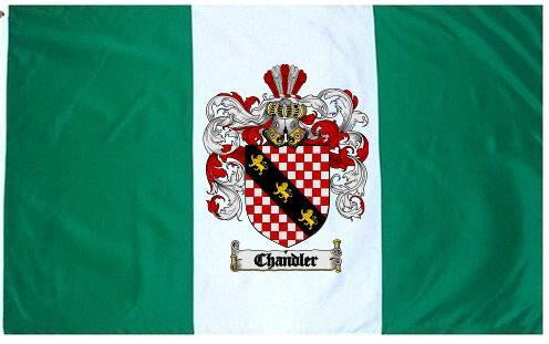 Chandler Coat of Arms Flag / Family Crest Flag – Family Crests / Coat ...