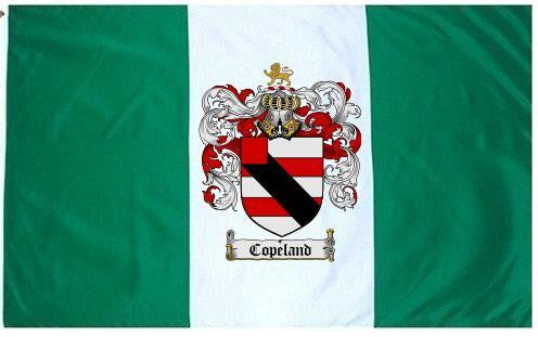 Copeland Coat of Arms Flag / Family Crest Flag – Family Crests / Coat ...