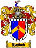 Haylock family crest coat of arms emailed to you within 24 hours ...