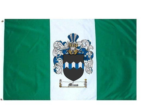 Mims Coat of Arms Flag / Family Crest Flag – Family Crests / Coat of ...