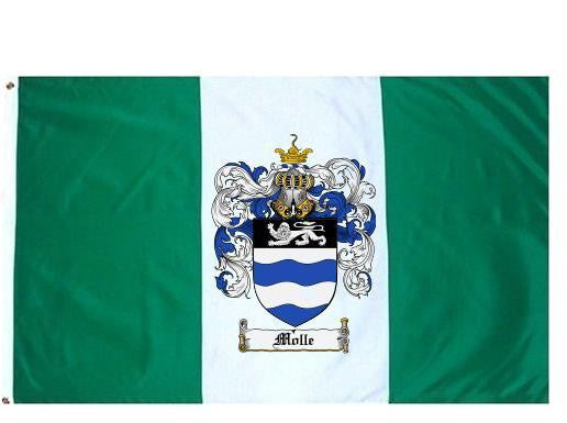 Molle Coat of Arms Flag / Family Crest Flag – Family Crests / Coat of ...