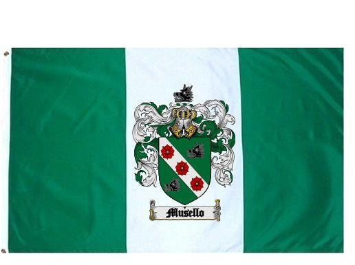 Musello Coat of Arms Flag / Family Crest Flag – Family Crests / Coat of ...