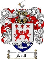 Neill family crest coat of arms emailed to you within 24 hours – Family ...