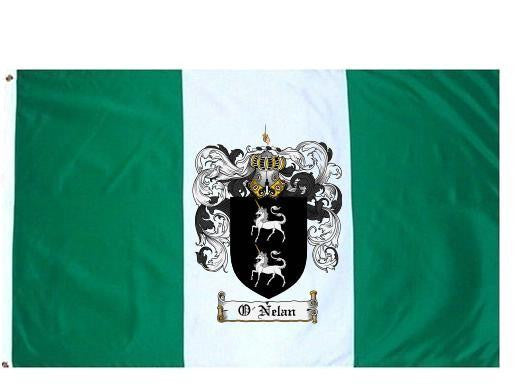 O'Nelan Coat of Arms Flag / Family Crest Flag – Family Crests / Coat of ...
