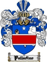 Palladino family crest coat of arms emailed to you within 24 hours ...