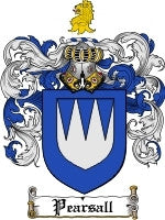 Pearsall family crest coat of arms emailed to you within 24 hours ...