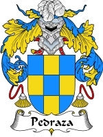 Pedraza family crest coat of arms emailed to you within 24 hours ...