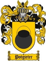 Potgieter family crest coat of arms emailed to you within 24 hours ...
