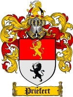 Priefert family crest coat of arms emailed to you within 24 hours ...