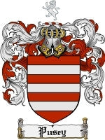 Pusey family crest coat of arms emailed to you within 24 hours – Family ...