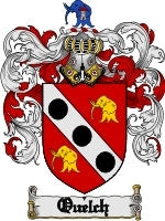Quelch family crest coat of arms emailed to you within 24 hours ...