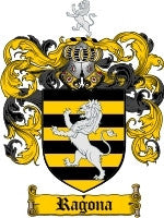 Ragona family crest coat of arms emailed to you within 24 hours ...
