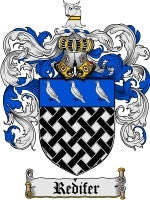 Redifer family crest coat of arms emailed to you within 24 hours ...