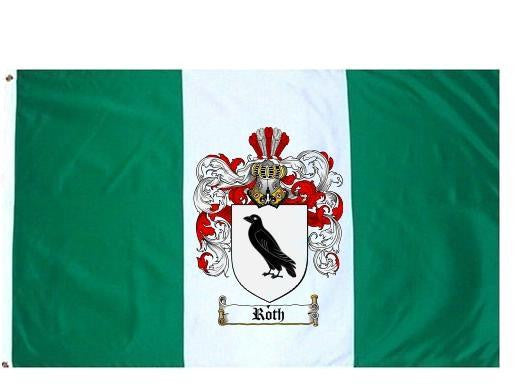 Roth Coat of Arms Flag / Family Crest Flag – Family Crests / Coat of ...