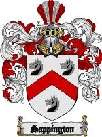 Sappington family crest coat of arms emailed to you within 24 hours ...