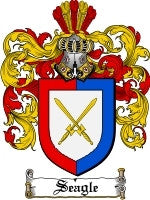 Seagle family crest coat of arms emailed to you within 24 hours ...