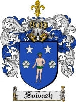 Sowash family crest coat of arms emailed to you within 24 hours ...