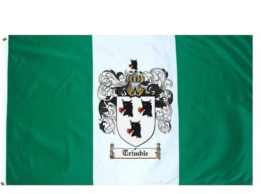 Trimble Coat of Arms Flag / Family Crest Flag – Family Crests / Coat of ...