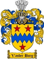 Vanderburg family crest coat of arms emailed to you within 24 hours ...