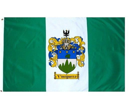 Vinciguerra Coat of Arms Flag / Family Crest Flag – Family Crests ...