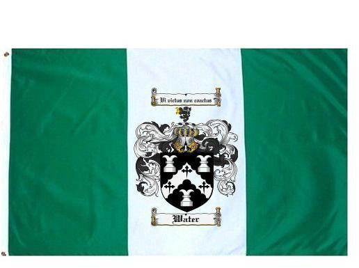 Water Coat of Arms Flag / Family Crest Flag – Family Crests / Coat of ...