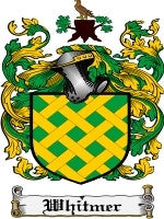 Whitmer family crest coat of arms emailed to you within 24 hours ...