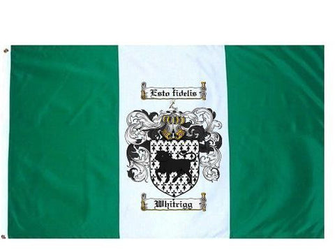 Whitrigg Coat of Arms Flag / Family Crest Flag – Family Crests / Coat ...