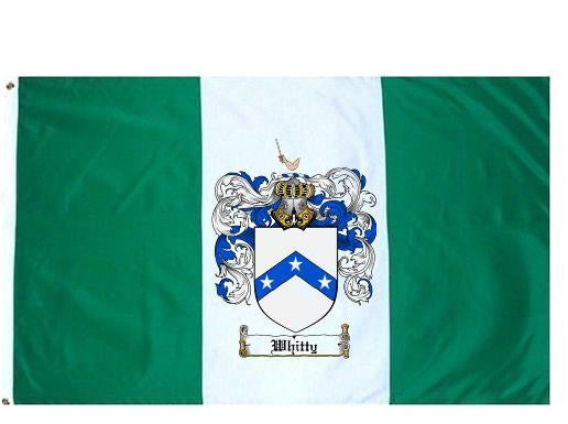 Whitty Coat of Arms Flag / Family Crest Flag – Family Crests / Coat of ...
