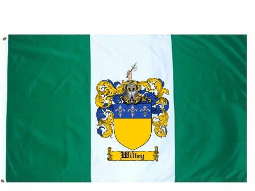 Willey Coat of Arms Flag / Family Crest Flag – Family Crests / Coat of ...