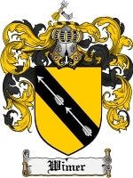 Wimer family crest coat of arms emailed to you within 24 hours – Family ...