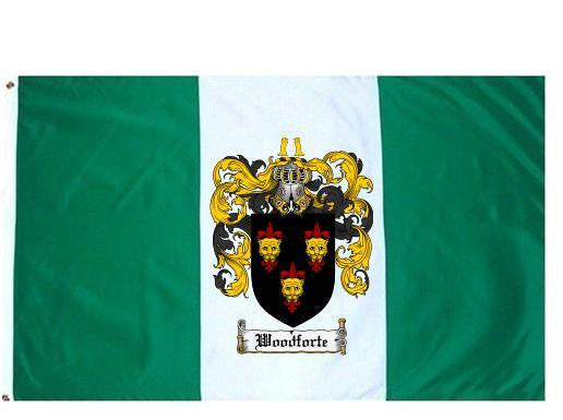 Woodforte Coat of Arms Flag / Family Crest Flag – Family Crests / Coat ...